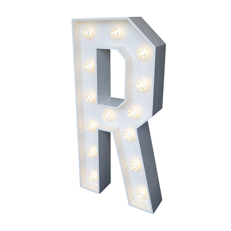 'R' - Light Up Letter - Veo Events